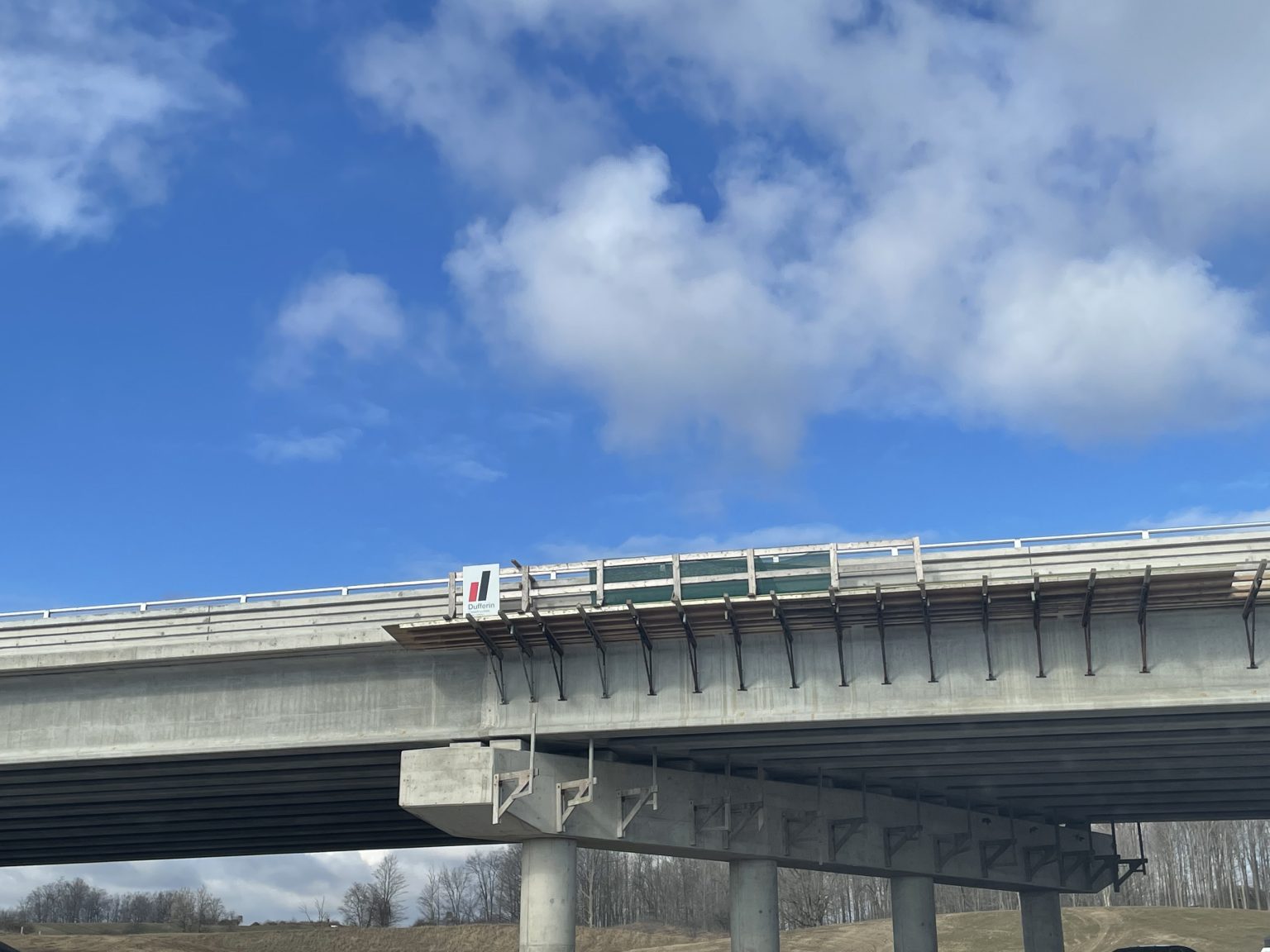 Highway 6 / Hanlon Expressway Midblock Interchange » Construction Photos